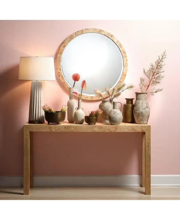 JAMIE YOUNG CO. Chandler Round Mirror - Natural
