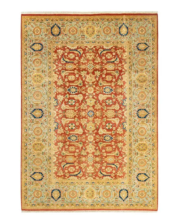 Bloomingdale'S Mogul M1210 Area Rug, 6'3 X 8'10 - Rust