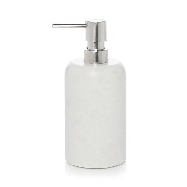 SFERRA Velina Marble Soap Dispenser - Dove