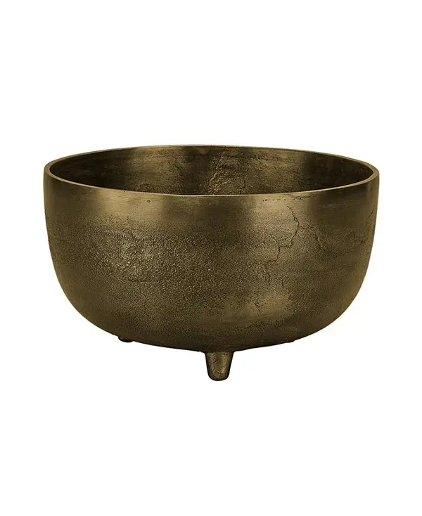JAMIE YOUNG CO. Relic Metal Footed Decorative Bowl - Antique Brass