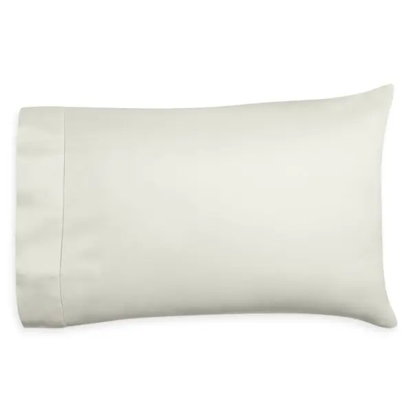SFERRA Giza 45 Percale Standard Pillowcase, Pair - Ivory