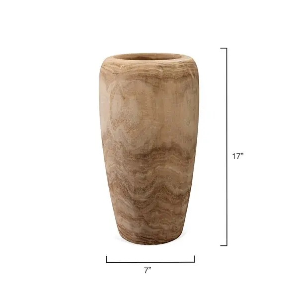 JAMIE YOUNG CO. Ojai Wooden Decorative Vase