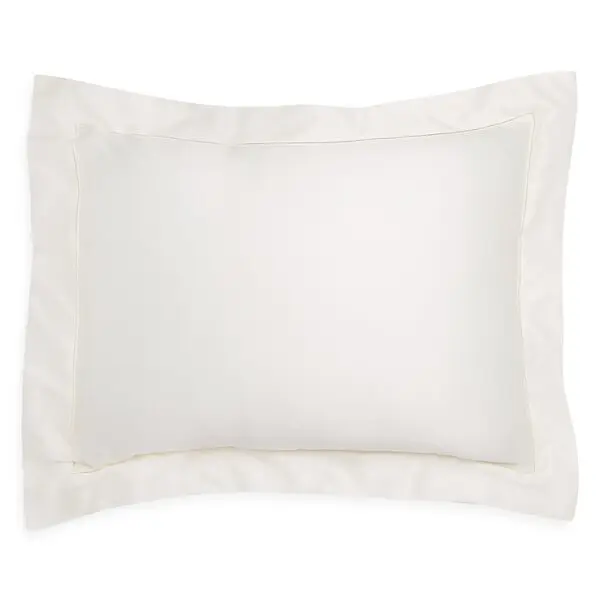SFERRA Giza 45 Percale Standard Sham - Ivory