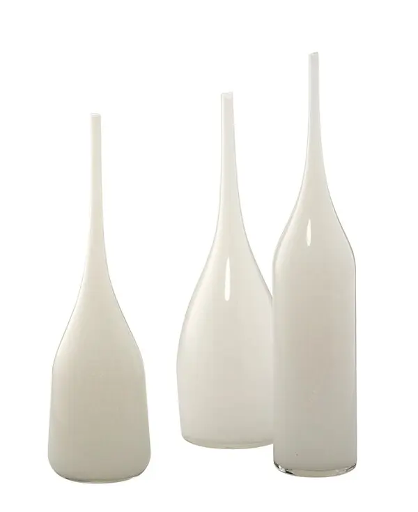 JAMIE YOUNG CO. Pixie Decorative Set Of 3 Vases - White