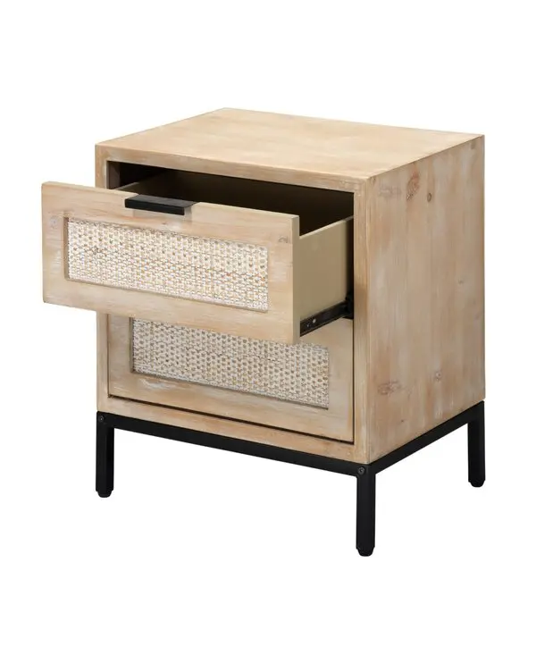 JAMIE YOUNG CO. Reed 2 Drawer Side Table