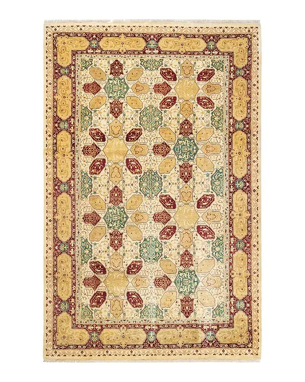 Bloomingdale'S Mogul M1190 Area Rug, 6'1 X 9'4 - Ivory
