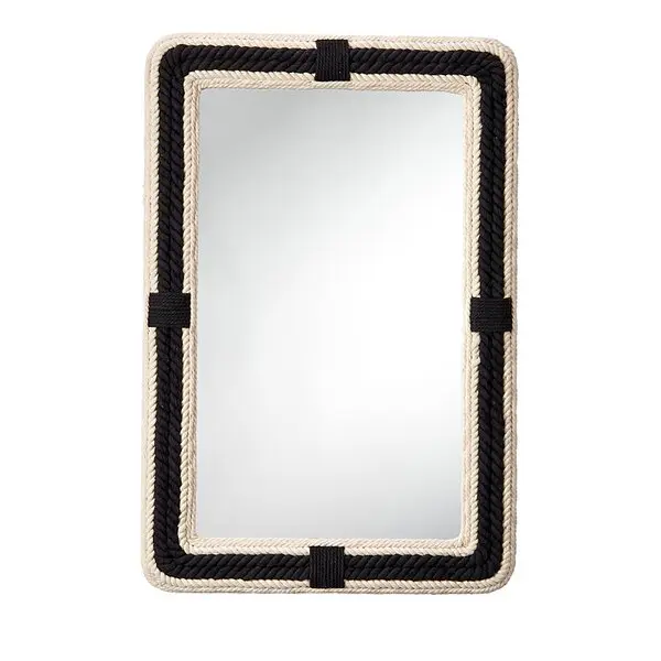 JAMIE YOUNG CO. Contrast Rectangle Mirror - Black