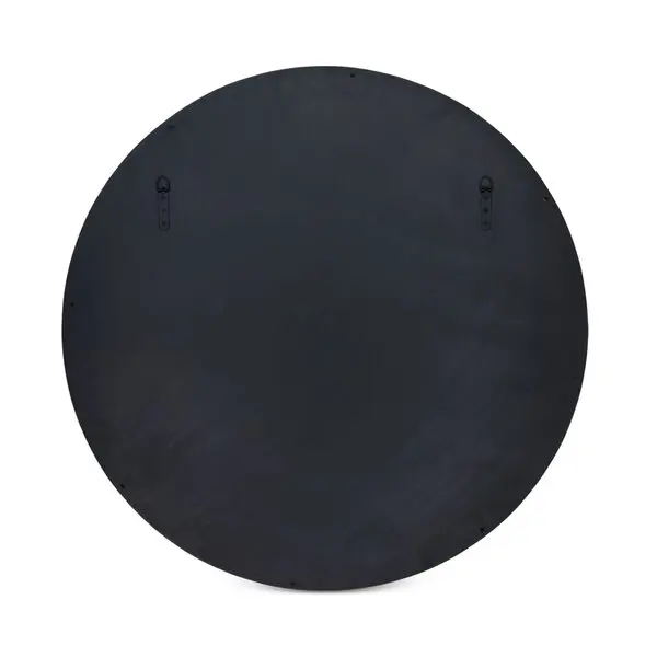 JAMIE YOUNG CO. Organic Mango Wood Round Wall Mirror