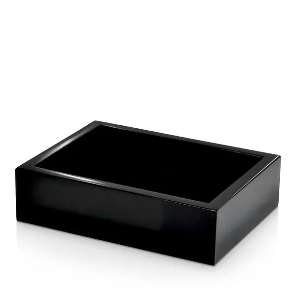 MIKE & ALLY Ice Soap Dish - Black Ice