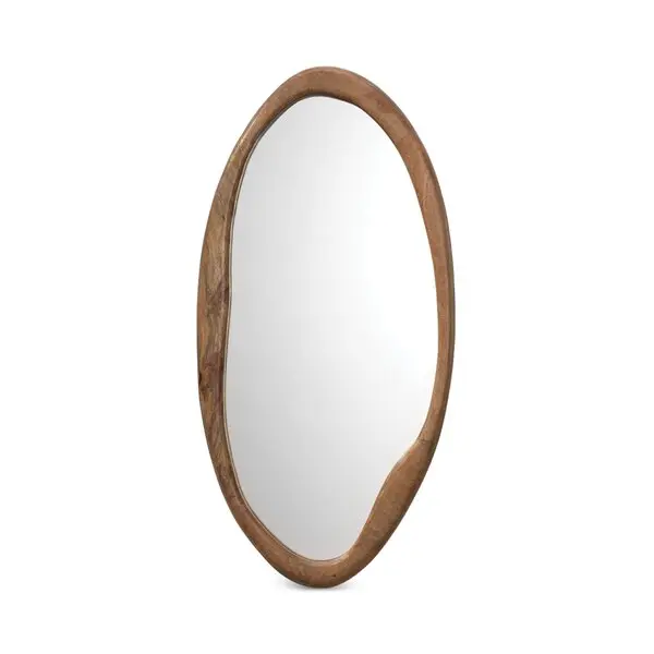 JAMIE YOUNG CO. Organic Oval Mirror - Brown