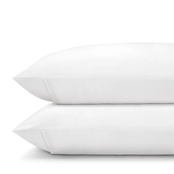 Gingerlily Silk Solid Pillowcase, Standard - White