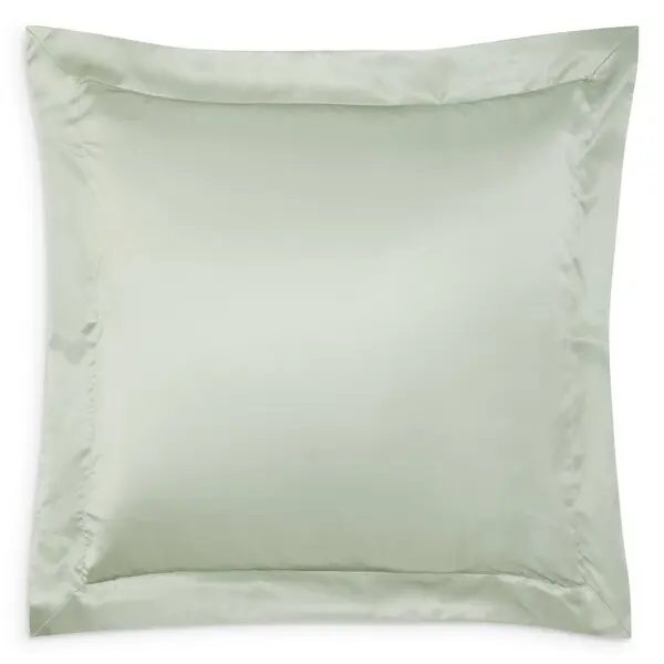 Gingerlily Silk Solid Euro Sham - Sage