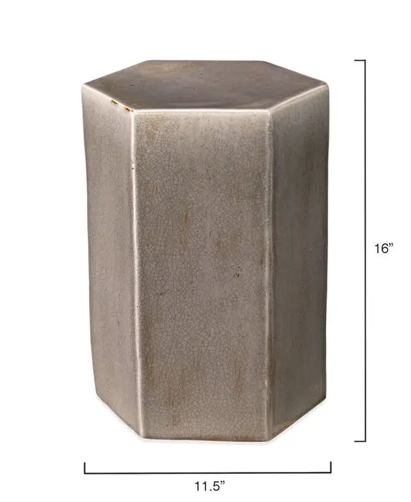 JAMIE YOUNG CO. Porto Side Table - Grey