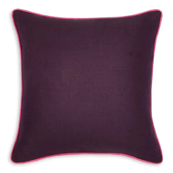 SFERRA Manarola Decorative Pillow, 20 X 20 - Aubergine