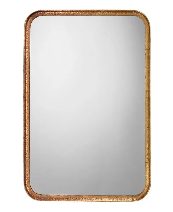 JAMIE YOUNG CO. Principle Iron Rectangle Wall Mirror - Gold