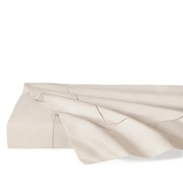 SFERRA Celeste Flat Sheet, Twin - Bone