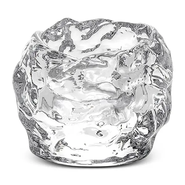 KOSTA BODA Snowball Small Votive Candle Holder - Clear