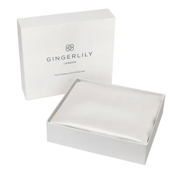 Gingerlily Beauty Box Pillowcase, King - Ivory