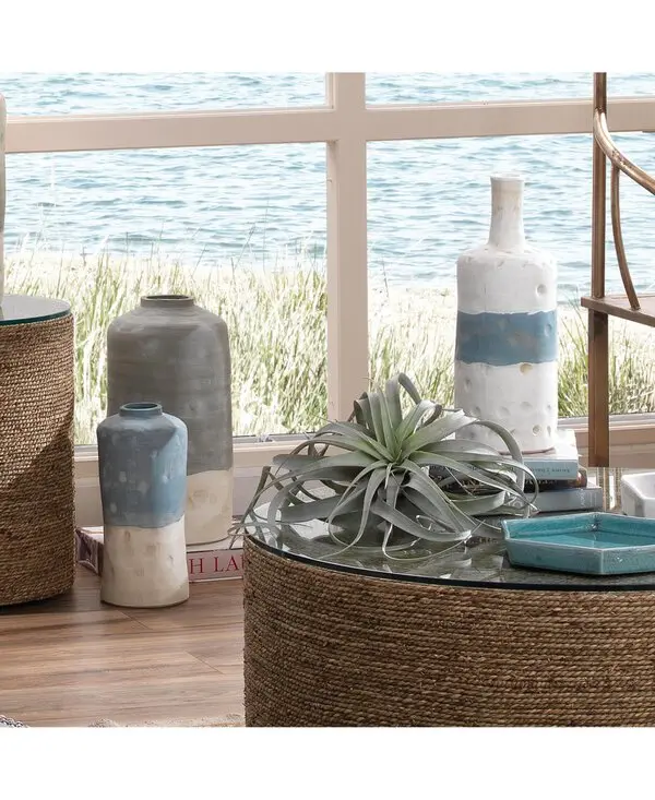 JAMIE YOUNG CO. Sedona Ceramic Decorative Vessels, Set Of 3