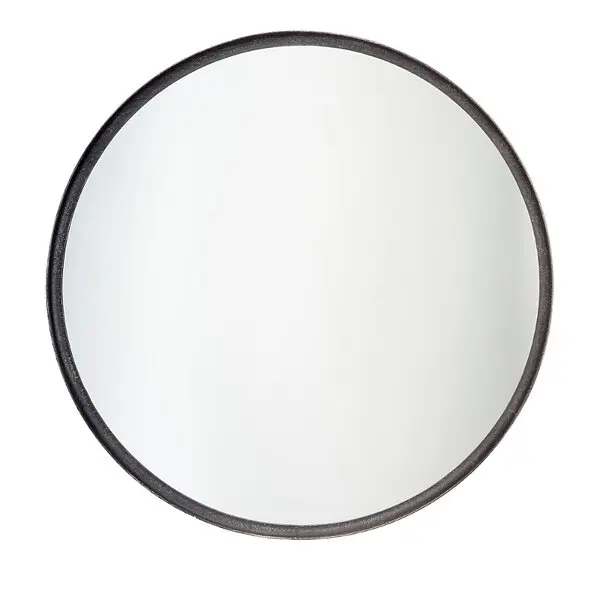 JAMIE YOUNG CO. Refined Iron Round Wall Mirror - Black