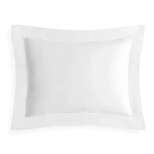 SFERRA Giza 45 Sateen Boudoir Sham - White