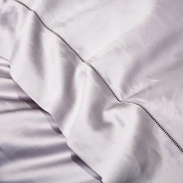 SFERRA Giza 45 Sateen Duvet Cover, Queen - Tin