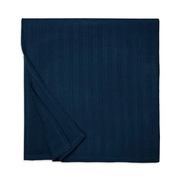 SFERRA Tavira Blanket, King - Navy