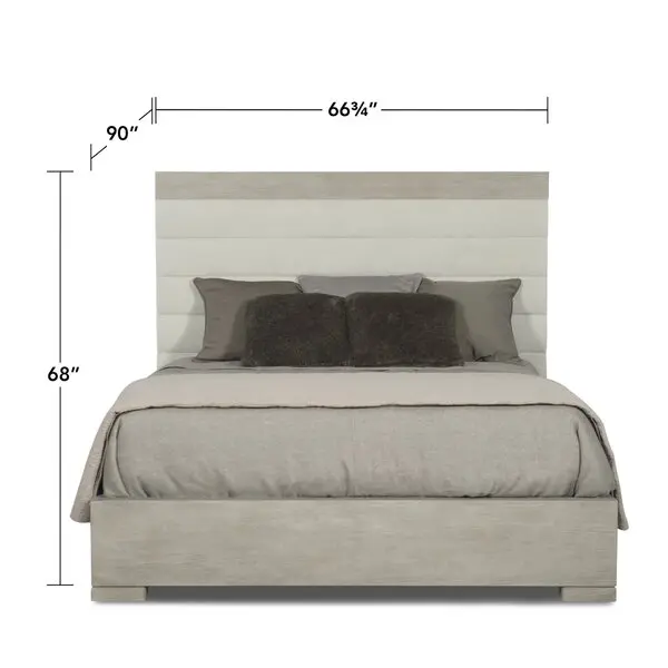 BERNHARDT Linea Upholstered Queen Bed