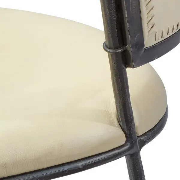 JAMIE YOUNG CO. Nevado Leather Chair - Cream