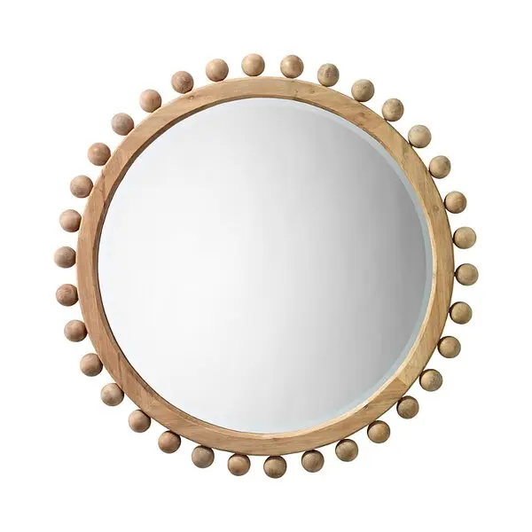 JAMIE YOUNG CO. Brighton Round Wood Mirror