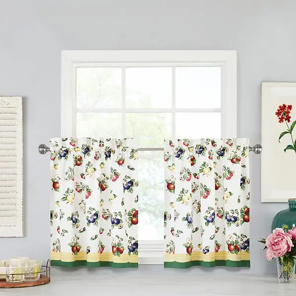 VILLEROY & BOCH French Garden Window Tier Set, 24 X 30 - Multi
