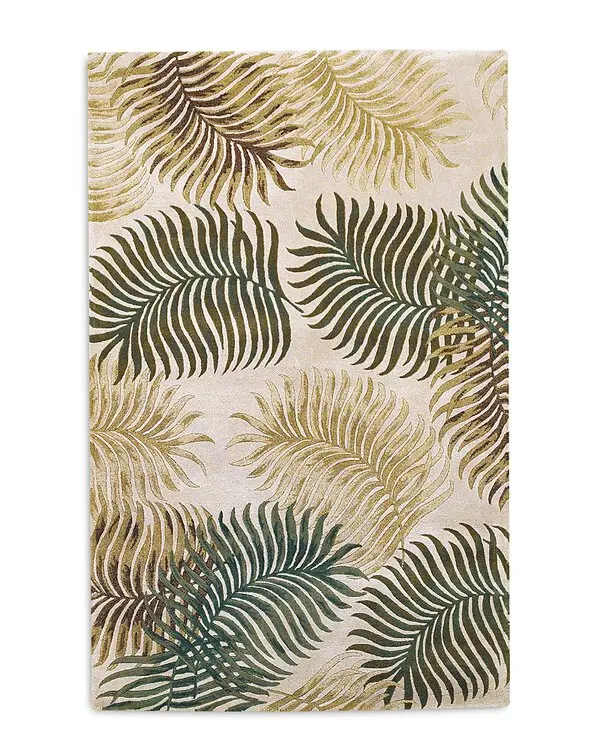 Kas Havana Fern View Area Rug, 5' X 8 - Ivory/cream
