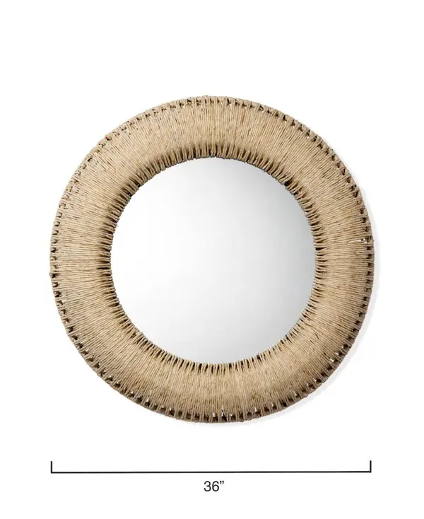 JAMIE YOUNG CO. Round Hollis Mirror