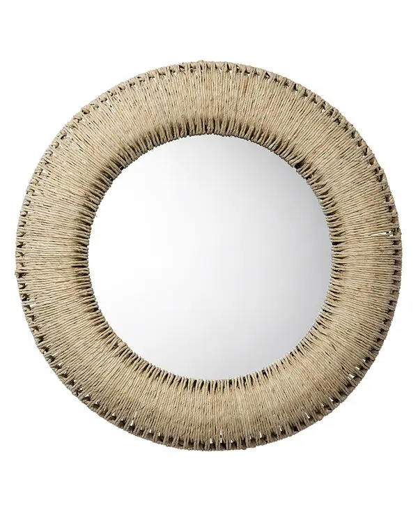 JAMIE YOUNG CO. Round Hollis Mirror - Natural