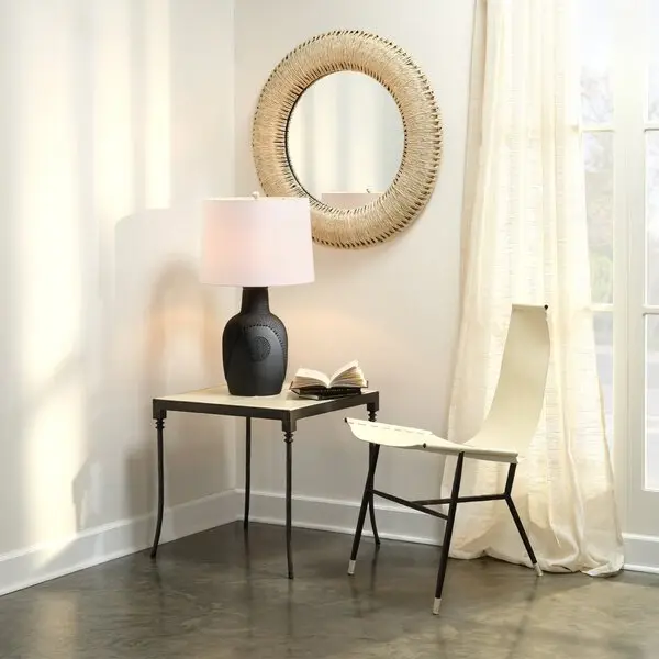 JAMIE YOUNG CO. Round Hollis Mirror