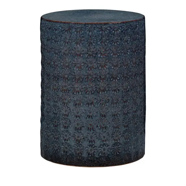 JAMIE YOUNG CO. Wildflower Indoor/outdoor Ceramic Side Table