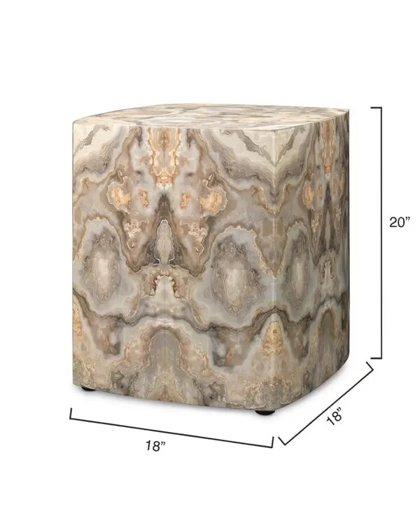 JAMIE YOUNG CO. Ink Blot Curved Side Table