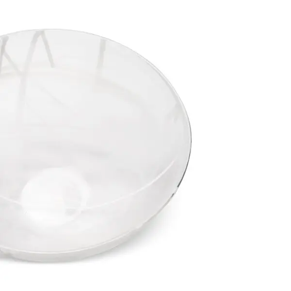 KOSTA BODA Contrast Bowl, Large - White/white