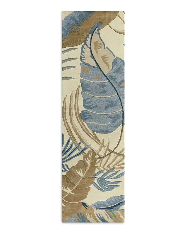 Kas Havana Rainforest Runner Area Rug, 2'3 X 8 - Ivory