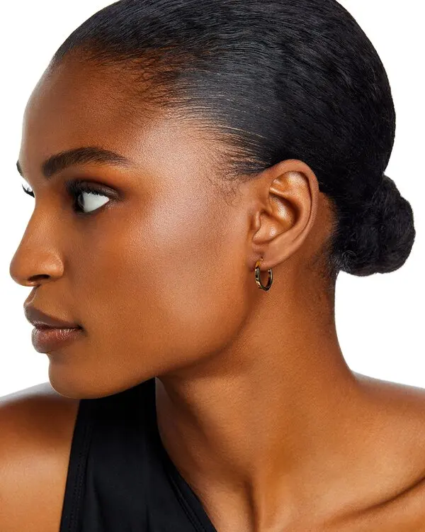 Bloomingdale'S 14k Yellow Square Hoop Earrings - Gold