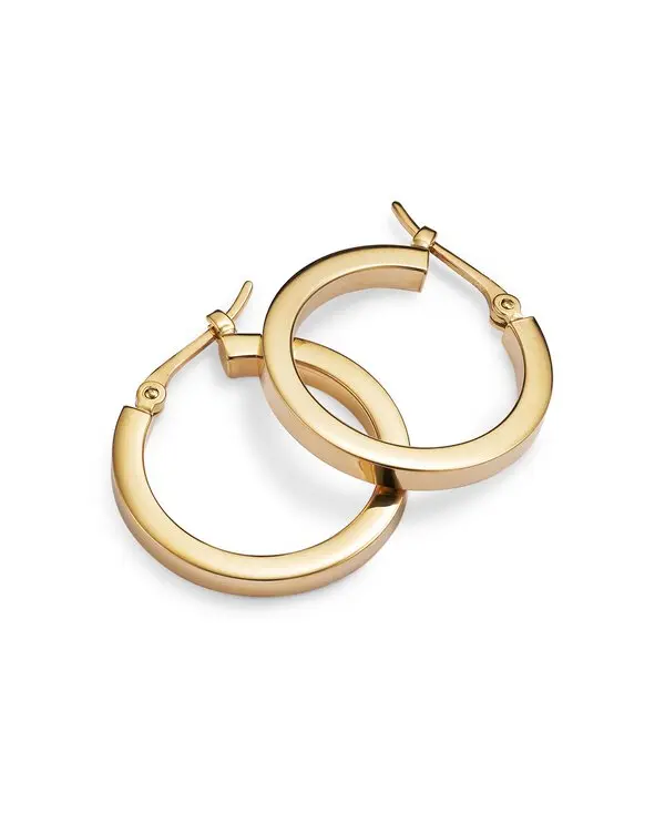 Bloomingdale'S 14k Yellow Square Hoop Earrings - Gold