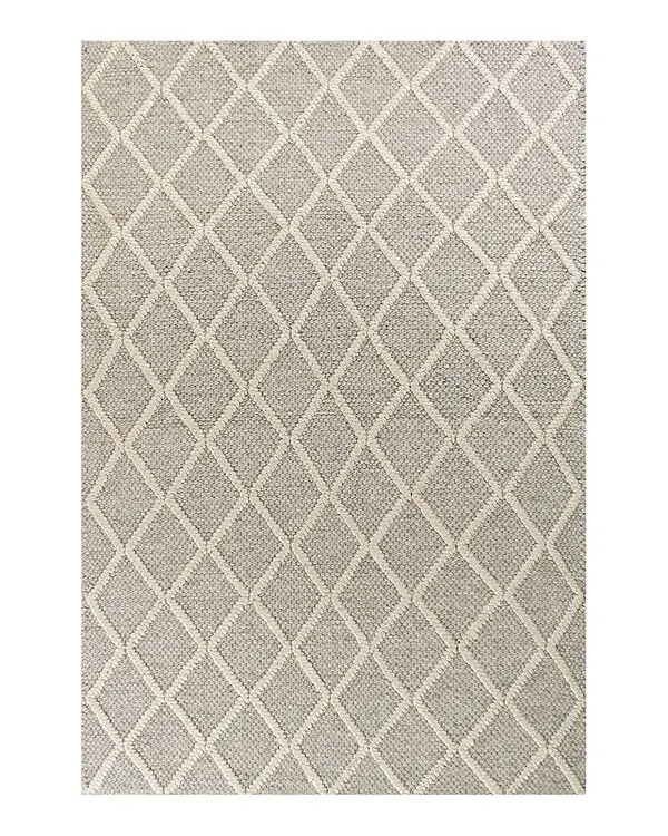 Kas Cortico Diamonds Area Rug, 3'3 X 5'3 - Light Gray