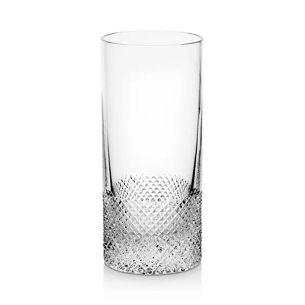 RICHARD BRENDON Diamond Highball Glass - No Color