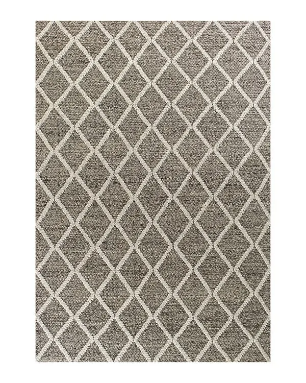 Kas Cortico Diamonds Area Rug, 5' X 7 - Dark Gray