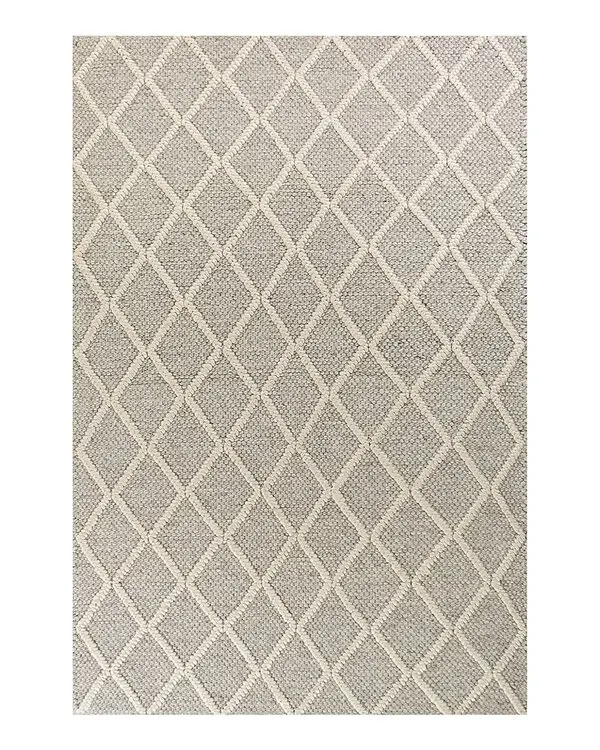 Kas Cortico Diamonds Area Rug, 5' X 7 - Light Gray