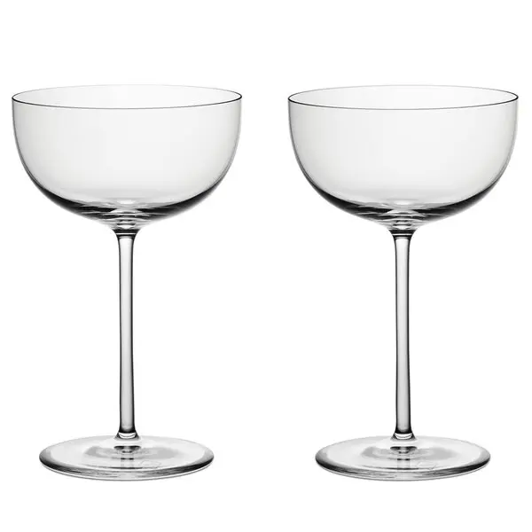 RICHARD BRENDON Cocktail Collection Coupe Glass, Set Of 2