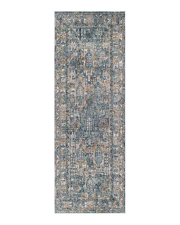 Livabliss Mirabel Mbe-2301 Runner Area Rug, 2'7 X 7'3 - Navy