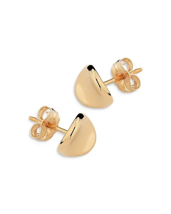 Bloomingdale'S Disc Stud Earrings In 14k Yellow - Gold