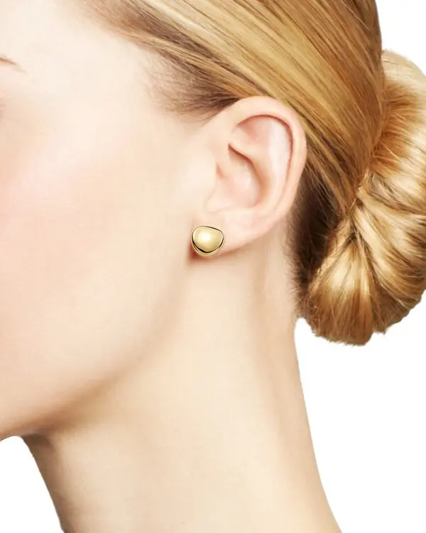Bloomingdale'S 14k Yellow Disc Stud Earrings - Gold