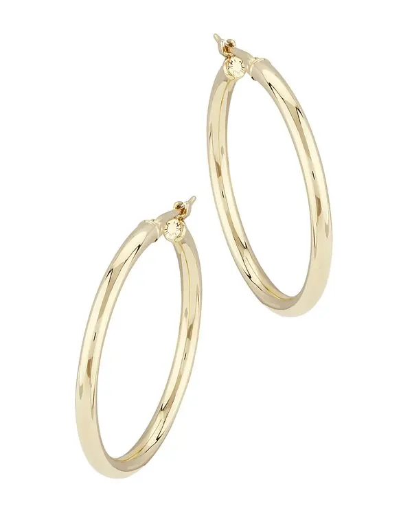 Bloomingdale'S 14k Yellow Hoop Earrings - Gold